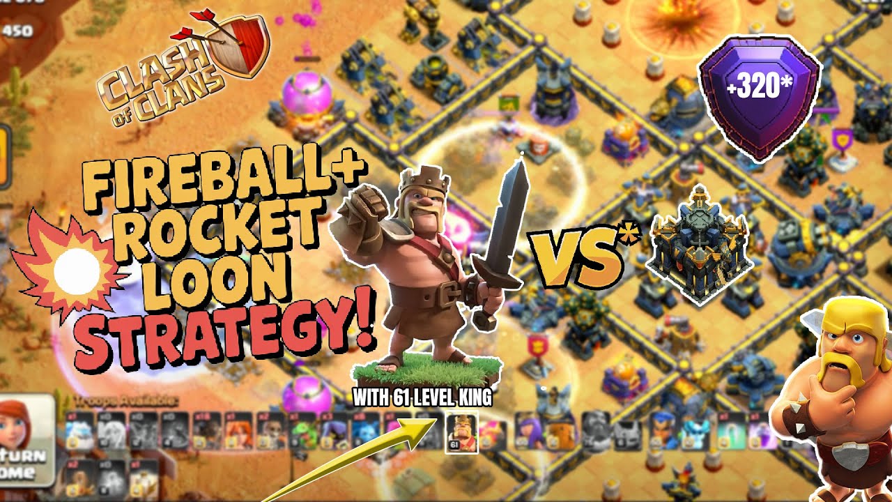Fireball Warden Walk + Rocket Loon OP Legend League Attacks | Clash of Clans 2025 - YouTube