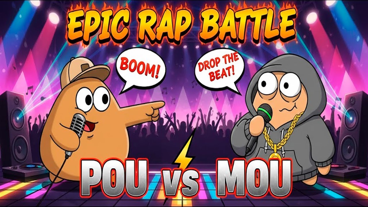 ¡POU vs MOU: La Batalla de Rap Final! 🎤🔥 - YouTube