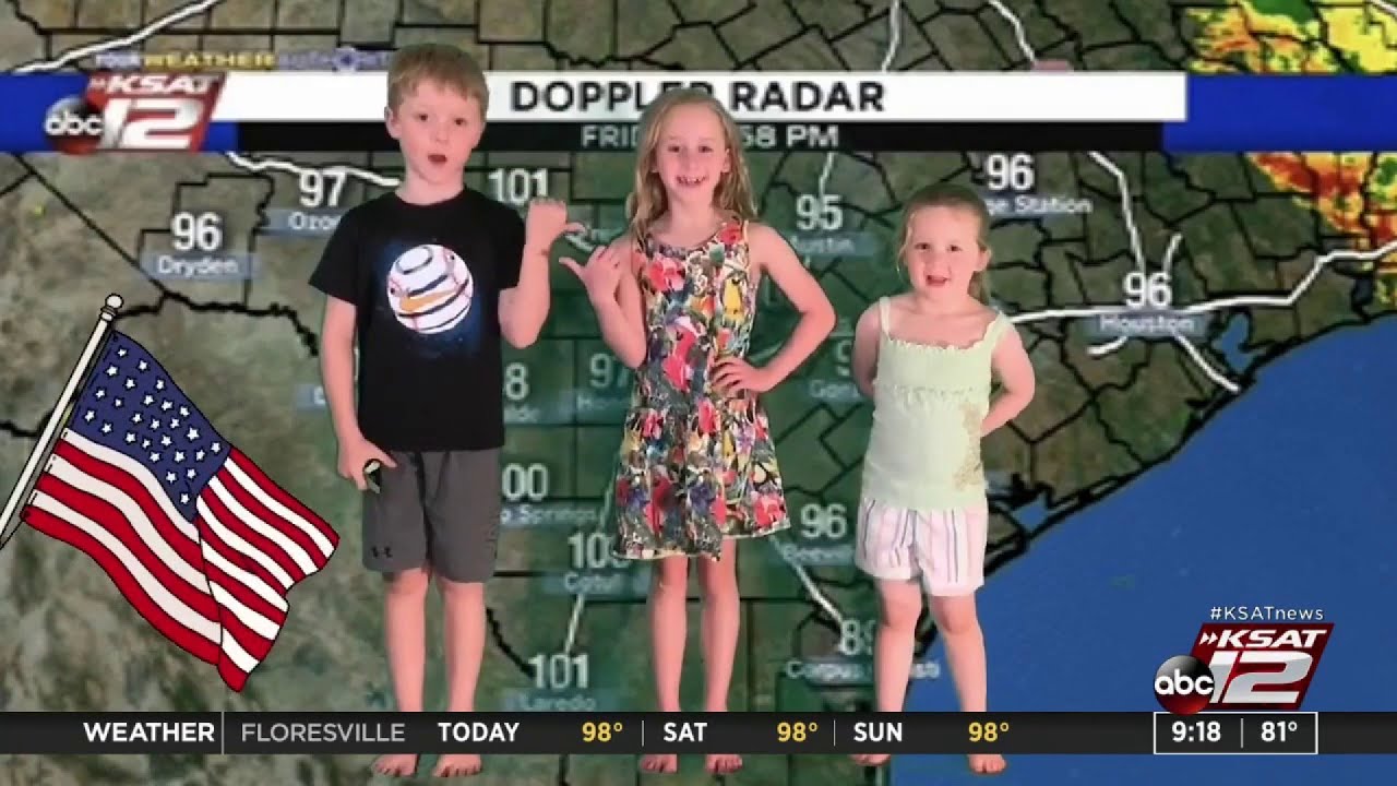 KSAT Kids: Be a junior meteorologist! - YouTube