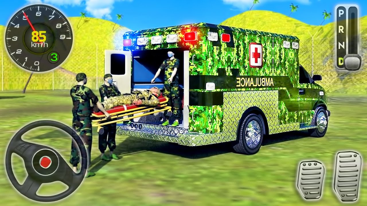 US Army Ambulance Rescue Simulator - Emergency Offroad Driver - Android ...