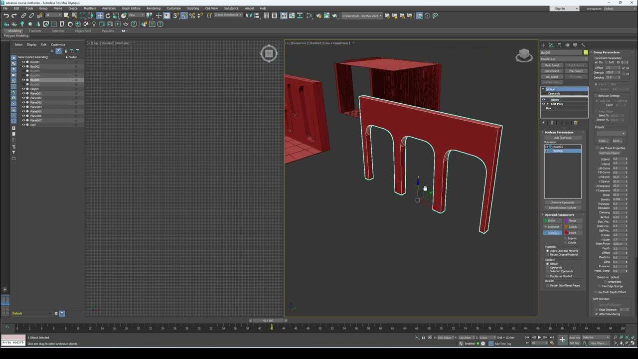 3D max basic tutorial part 10 boleon - YouTube