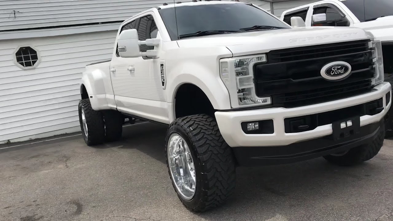 2017 Ford F350 Superduty Dually Crew Cab Lariat Diesel 4x4 Lifted ...