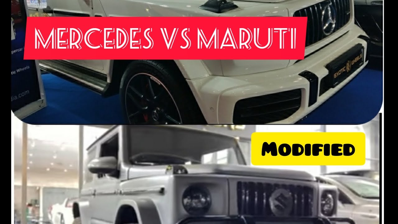 G wagon VS modified Jimmy ||3rd vlog || #autoexpo #car #@Round2hell ...