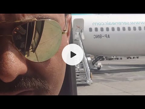 Scary First Flight Serene Air Full Flight View DepartureTo Landing ...