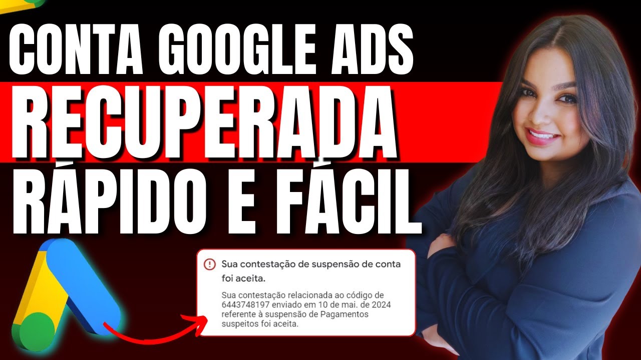 CONTA SUSPENSA GOOGLE ADS PAGAMENTO SUSPEITO : O PASSO A PASSO PARA ...