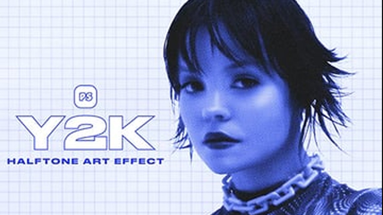 How to Create a Simple Y2K Effect in Photoshop | Easy 2000s Style ...