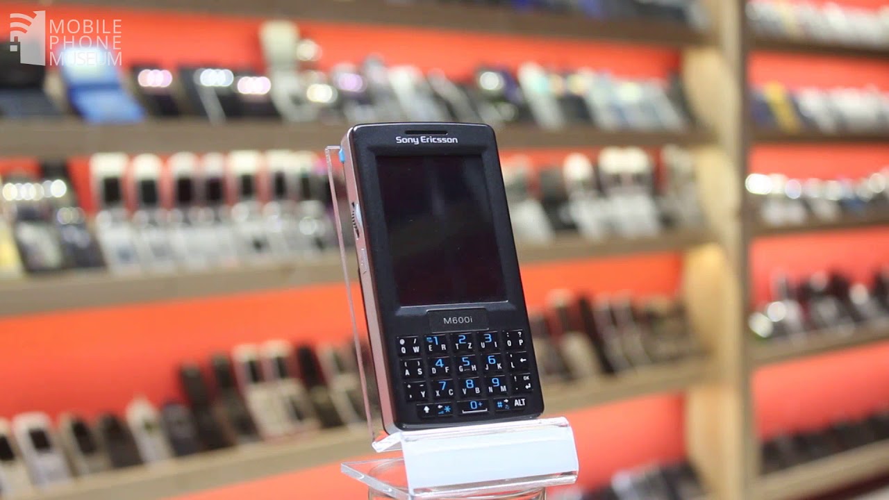 Sony Ericsson M600 - review - YouTube