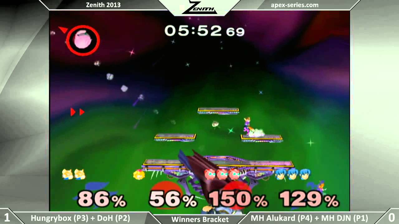 Zenith 2013 - Hungrybox + DoH vs MH Alukard + MH DJ Nintendo - SSBM ...