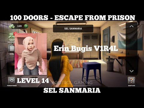 Hijab Erin Bugis | Game Play 100 Doors - Escape From Prison | Sel Sanmaria 🇸🇲
