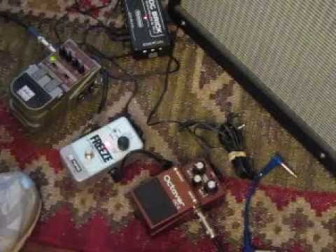 electro-harmonix freeze and line 6 roto-machine demo - YouTube