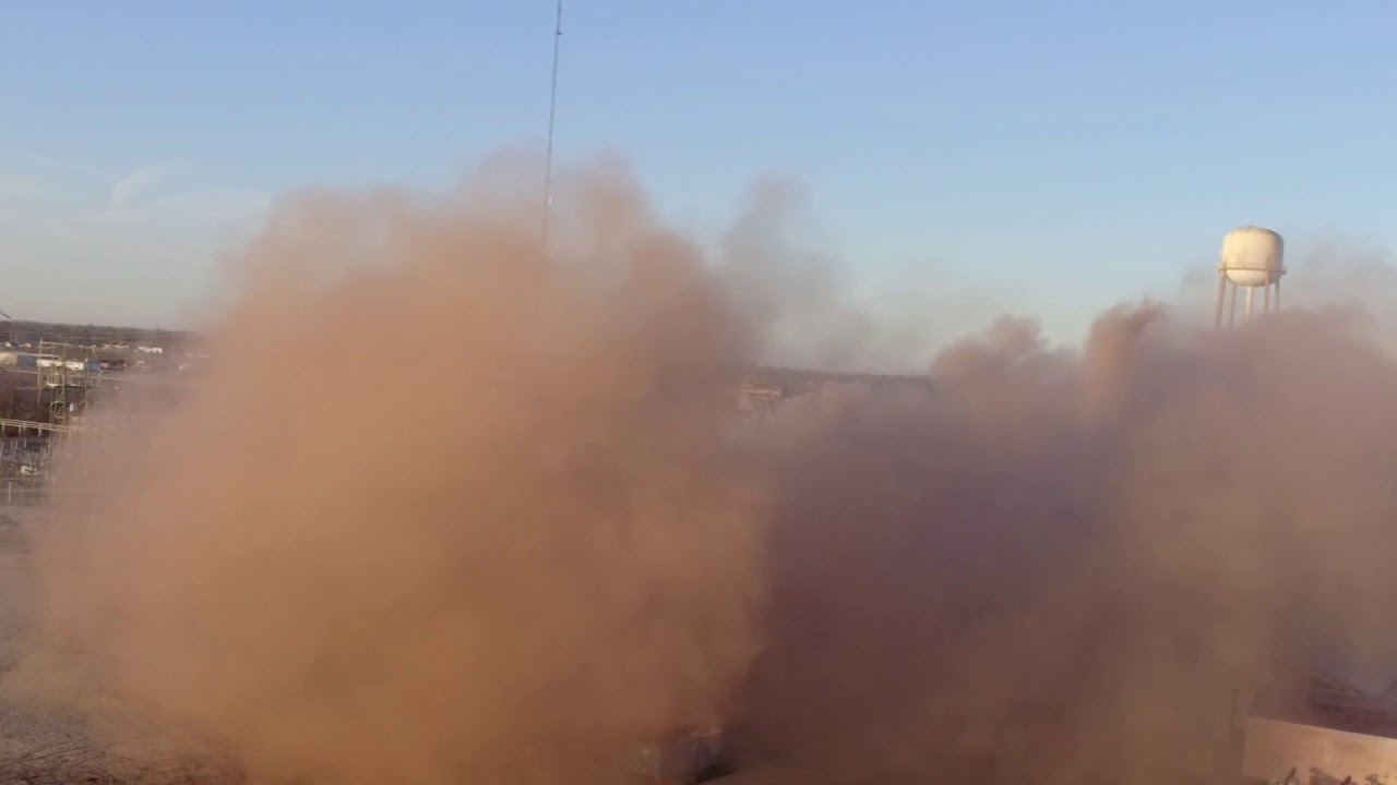 Northeast Corner Blast - Delta Plant Implosion - YouTube