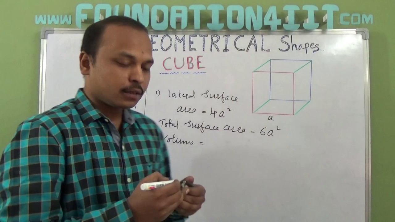 Cube || 3D Geometrical Shapes || Properties & Formulas || - YouTube