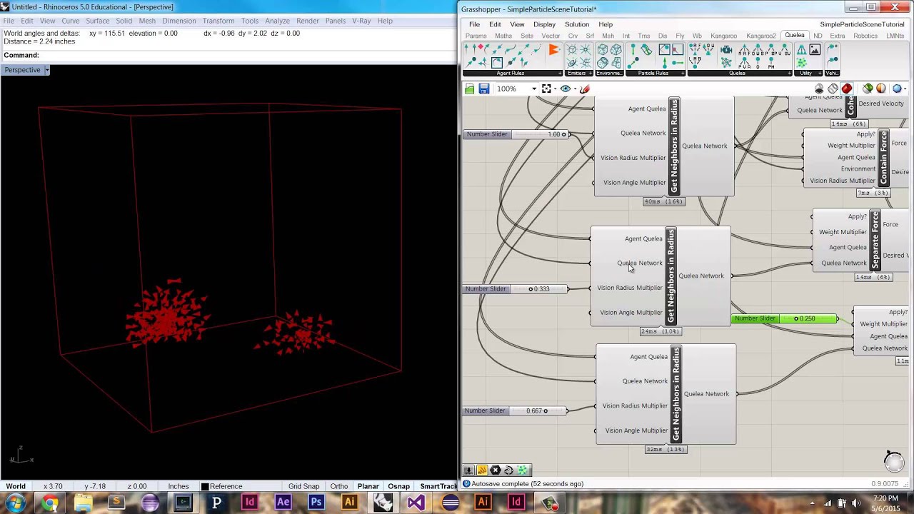 Quelea - Flocking Agents Tutorial - YouTube