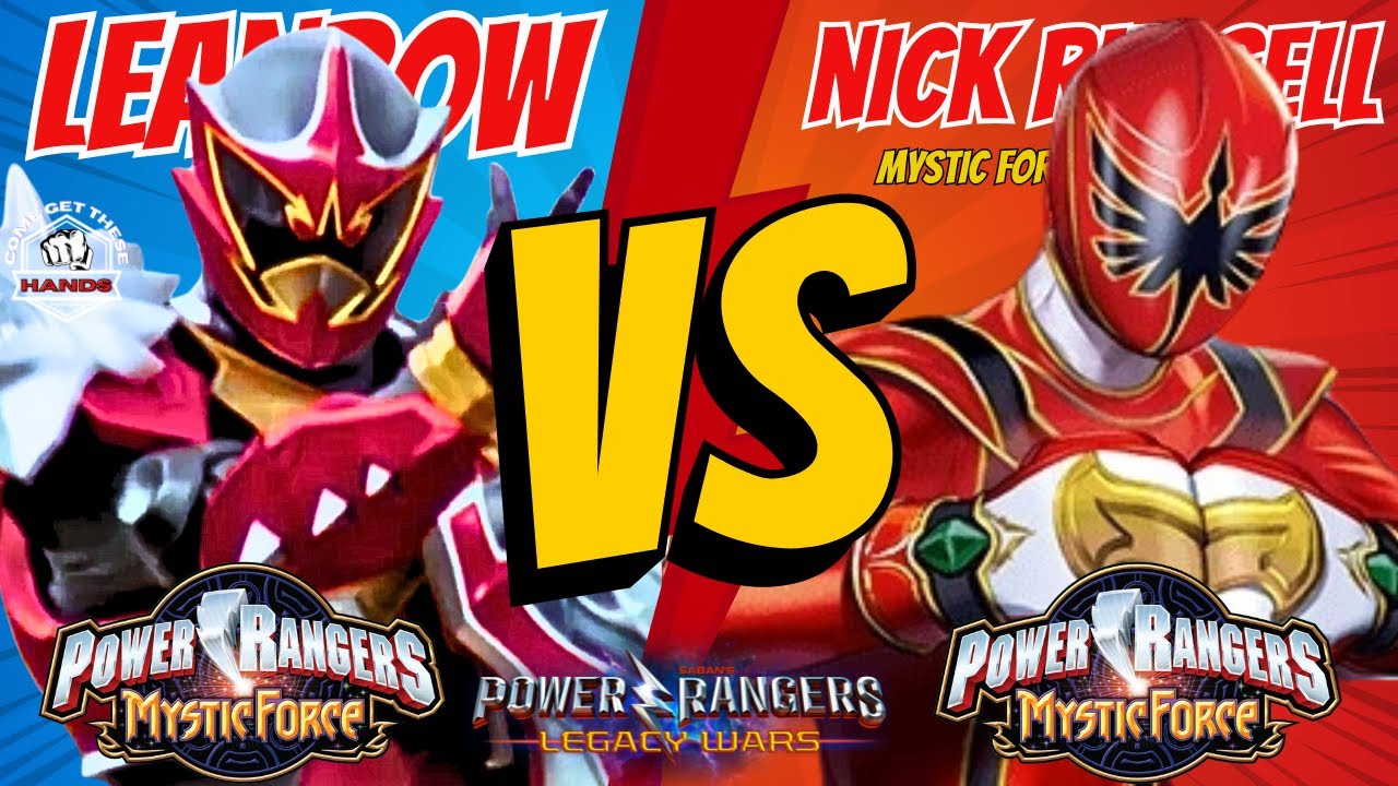 Leanbow Vs Nick Russell | Power Rangers Legacy Wars - YouTube