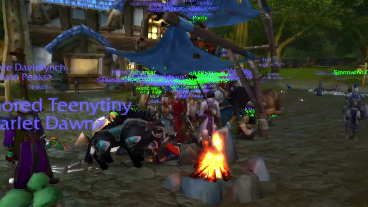 [Turtle WoW] The goldshire tent experience - YouTube