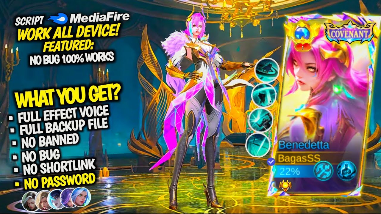 NEW Script Skin Benedetta Covenant Phantom Mirage No Password - Full ...