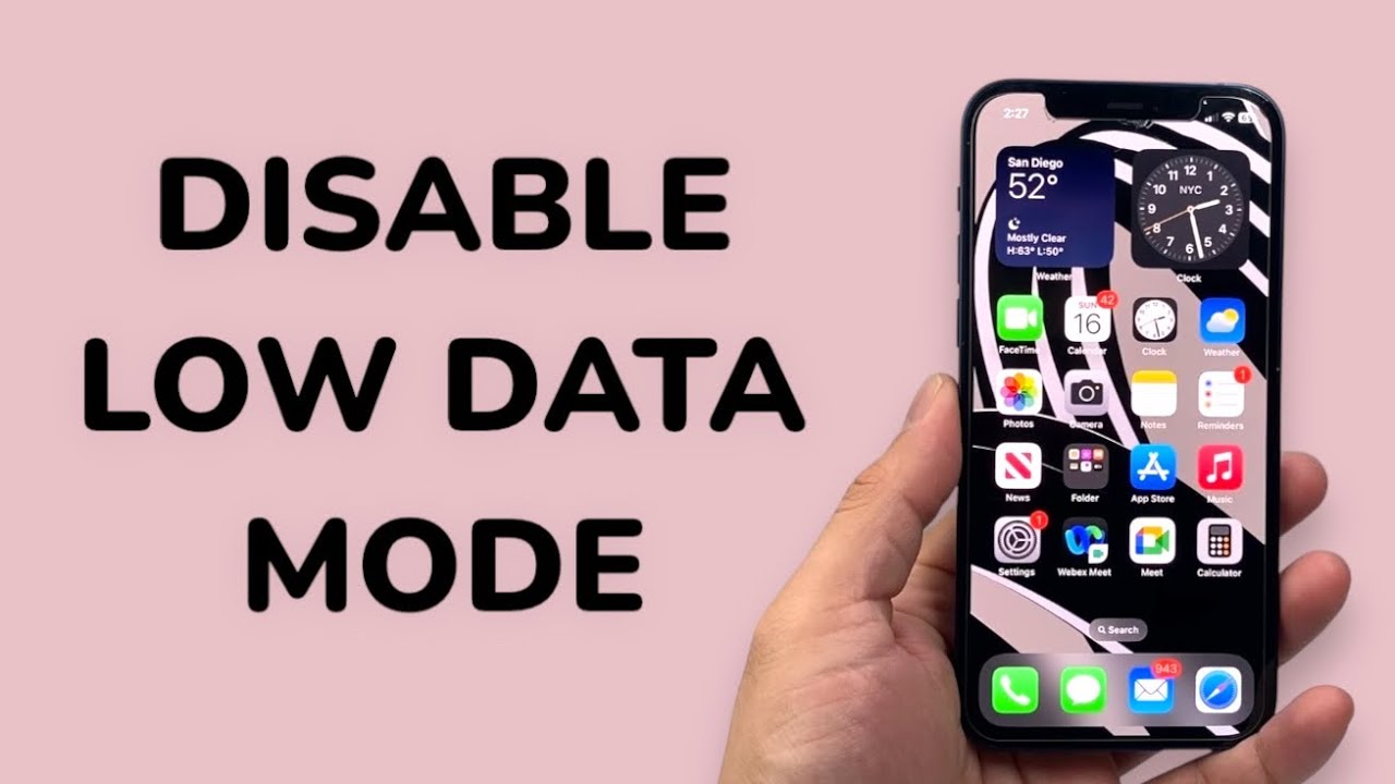 How To Turn Off Low Data Mode On iPhone? - YouTube
