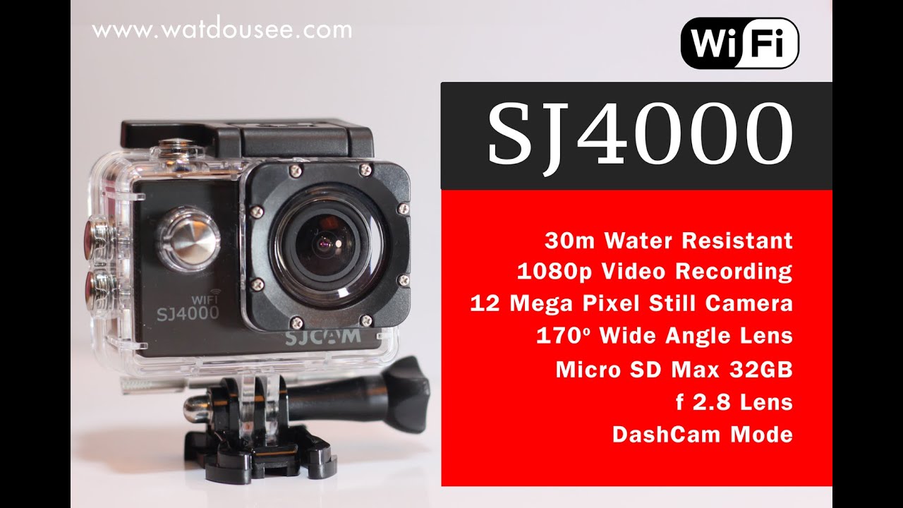 sj4000 wifi unboxing - YouTube