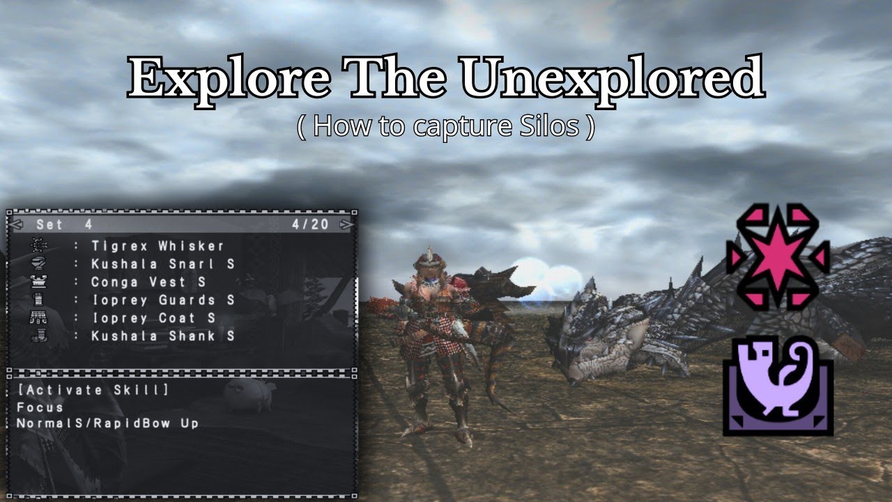 MHFU | "Key Quest ★9" Silver Rathalos ( Silos ) Rapid Bow Guide ...