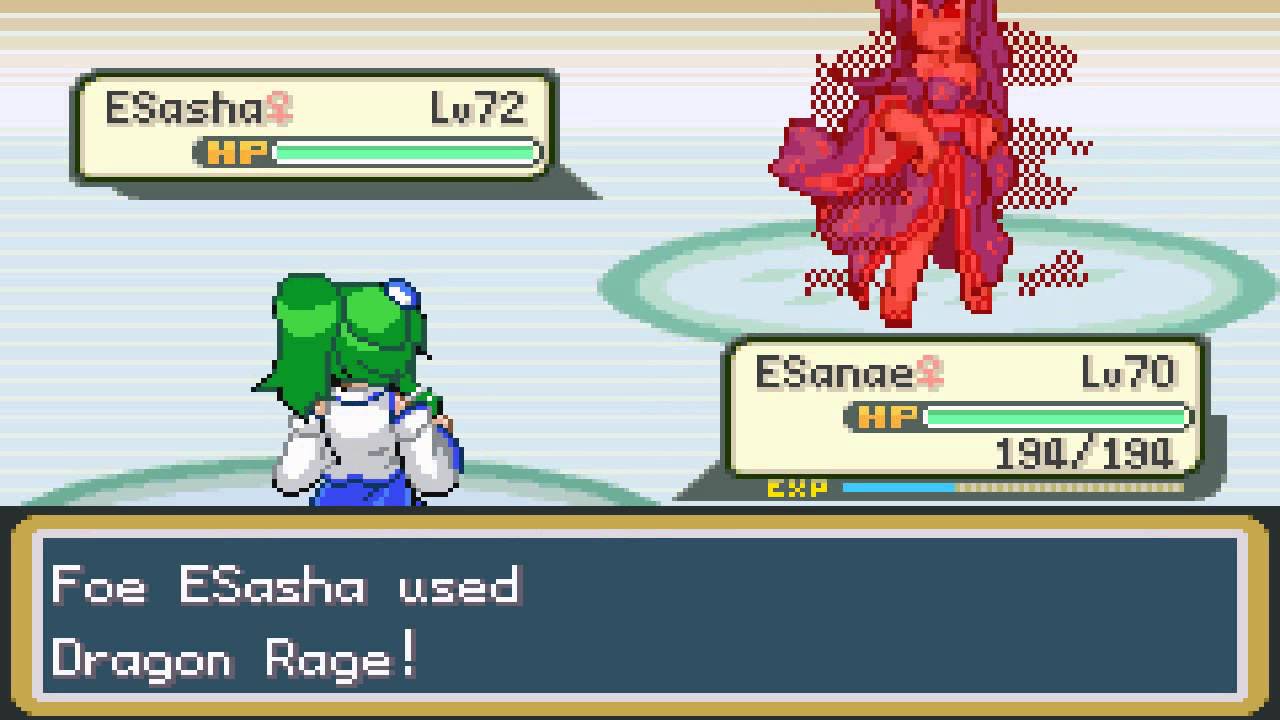 Touhoumon Blue - Elite 4 and Champion (Round 2) - YouTube