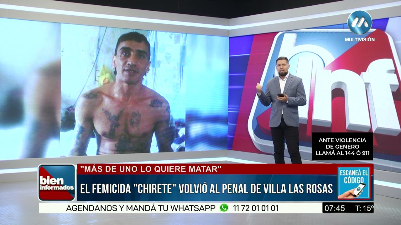EL DOBLE FEMICIDA 'CHIRETE' HERRERA FUE TRASLADADO AL PENAL DE VILLA ...