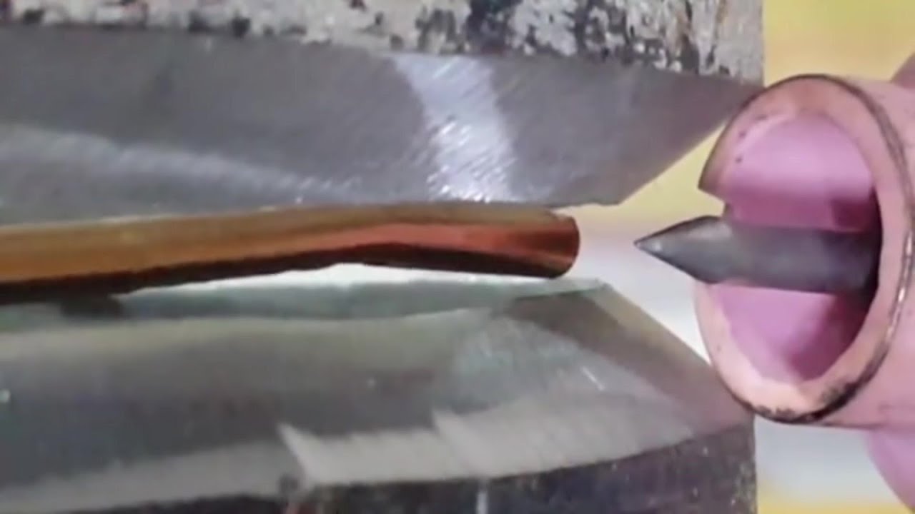 How to spot a perfect root pass on carbon steel pipe - 4mm gap - YouTube