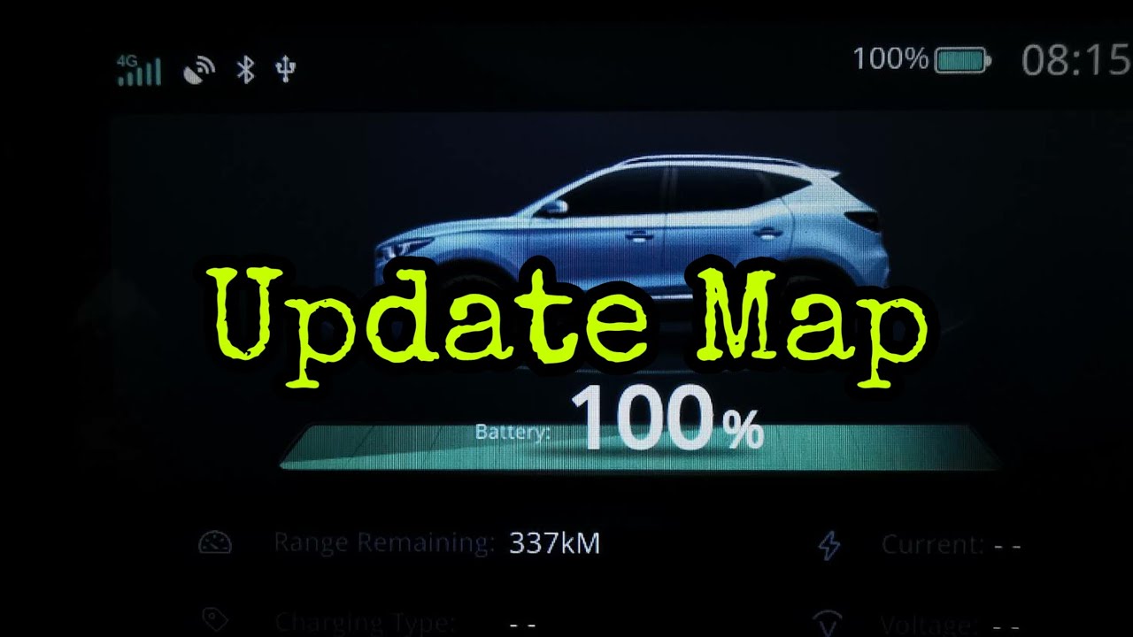 EV Story : Update Map for New MG3 and MG ZS EV - YouTube