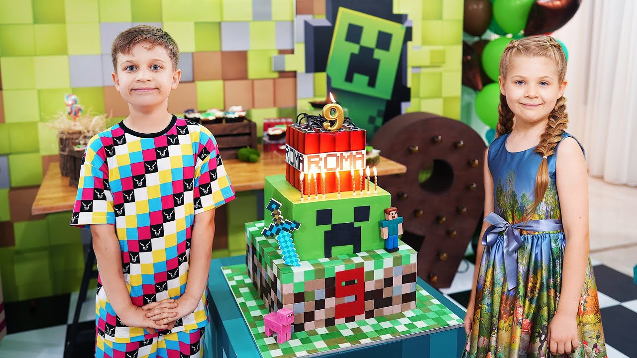 Diana, Roma and their friends have fun at Roma's birthday party in ...