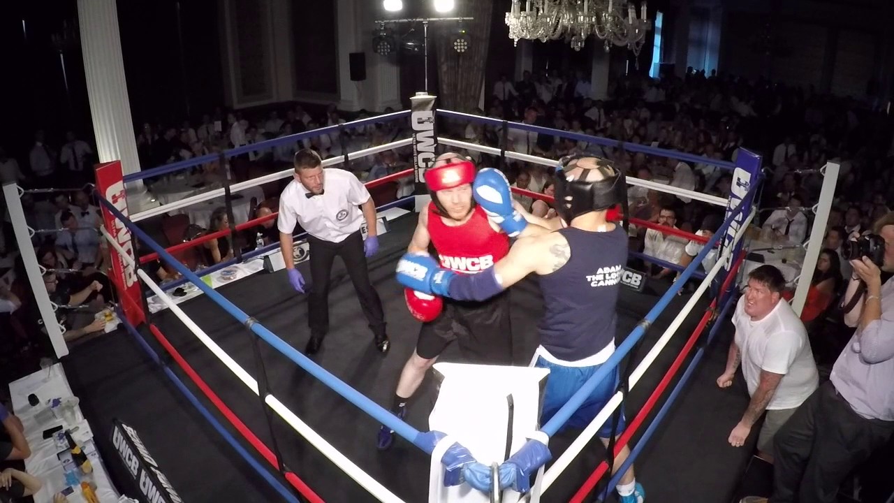 Ultra White Collar Boxing | Harrogate | Al Ferebee VS Adam Cannon - YouTube
