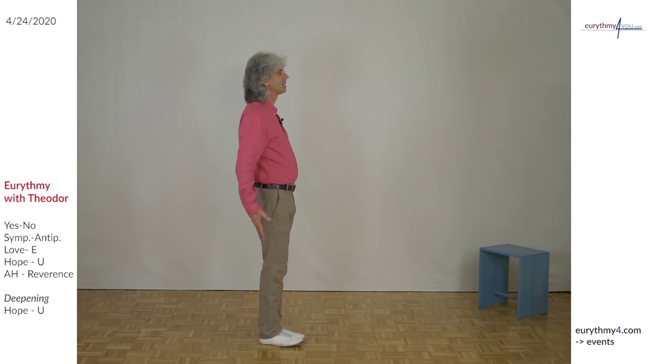 Eurythmy therapy exercise to strengthen resiliance: Hope-U - YouTube