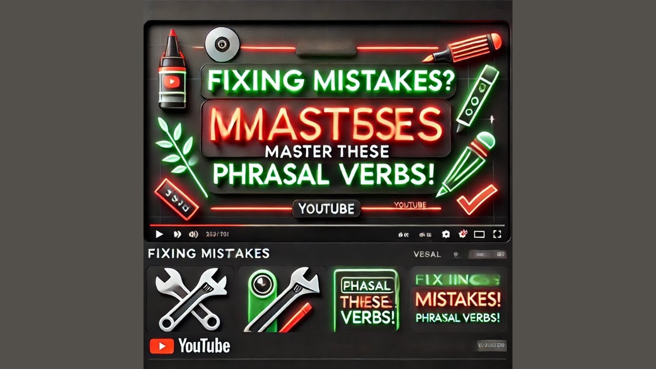 50.🏆Fixing Mistakes Master These Phrasal Verbs! - YouTube