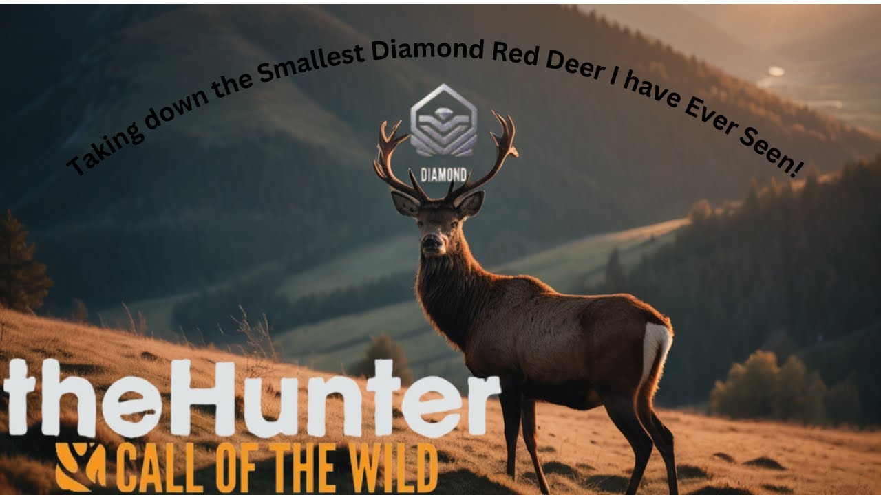 Taking down the SMALLEST lvl 9 Diamond Red deer I have ever seen! - YouTube