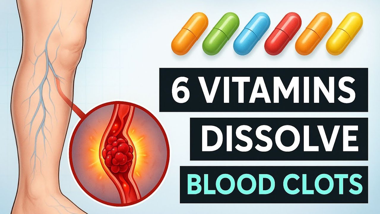 6 Vitamin Dissolve Blood Clots | How To Dissolve Blood Clots Naturally ...