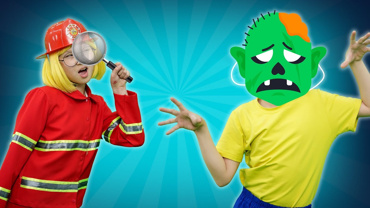 Fake Zombie - Nursery Rhymes & Kids Songs | Hahatoons Songs - YouTube