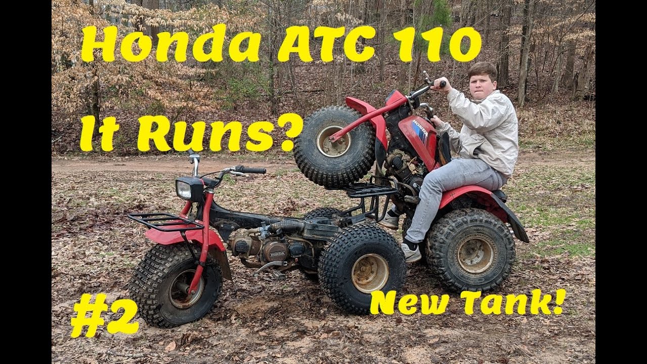 Honda ATC 110 PT.2 (It runs) Crazy fast! - YouTube