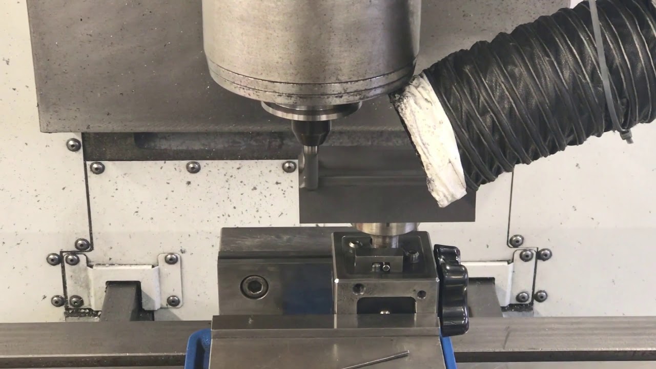 CNC Machining, Graphite Electrode - YouTube