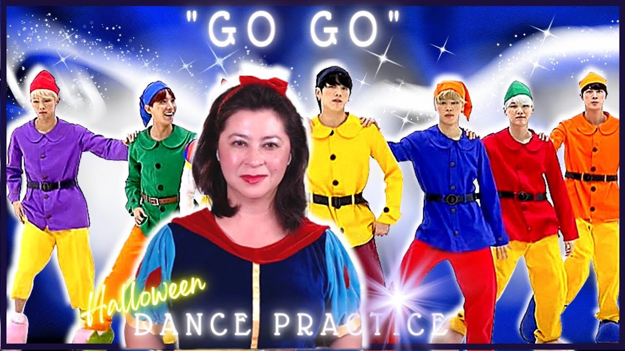 BTS "Go Go" Dance Practice (Halloween Ver.) Reaction | American Woman ...