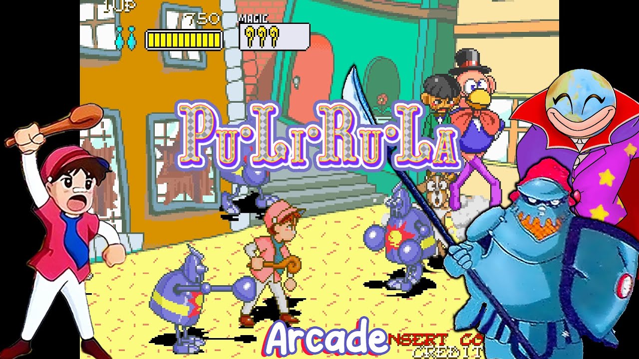 PuLiRuLa - (Pu·Li·Ru·La) - (ARCADE - FULL GAME) - Longplay / Playthrough - YouTube
