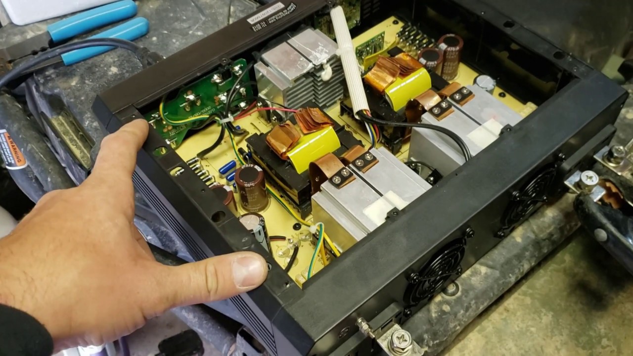 Fixing Inverters And Chargers Plus Building Stuff - YouTube