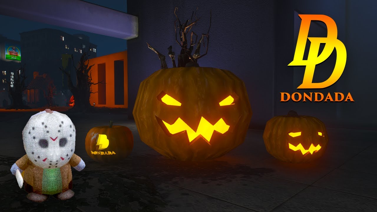 🔴 DONDADA RP NEW HALLOWEEN CITY UPDATE! NEW RARE JASON PLUSHIES AND ...