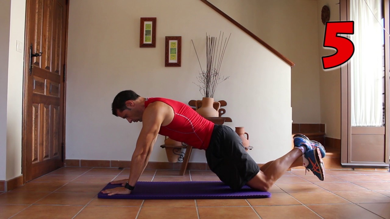 Planchas Core abdominales - variando inclinación - YouTube