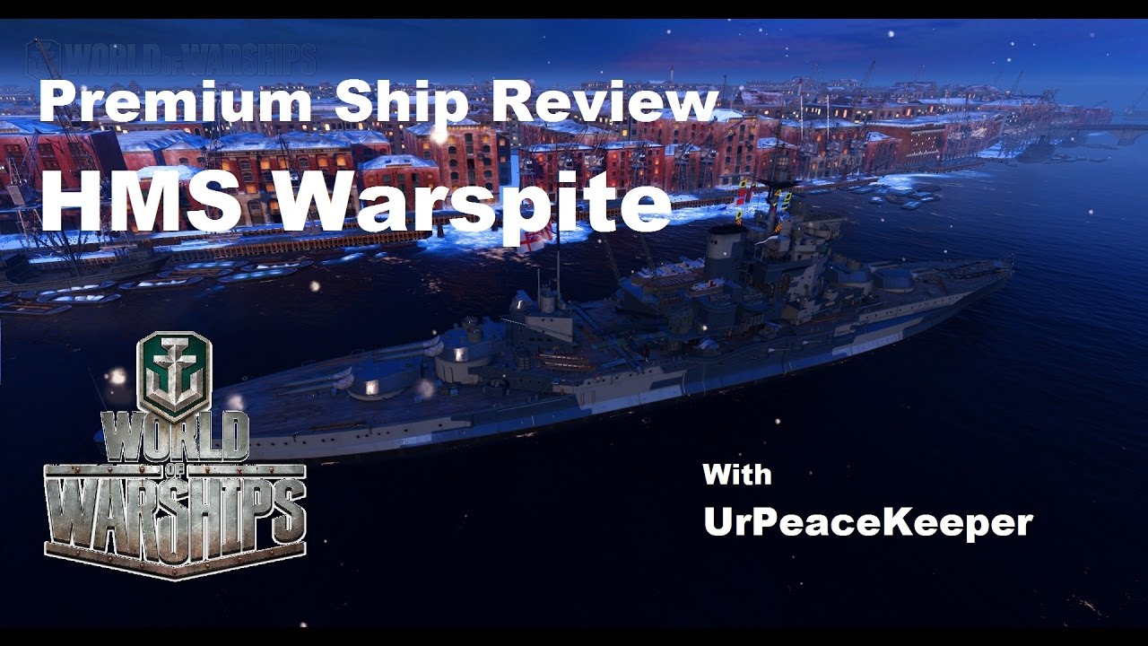 Premium Ship Review - The HMS Warspite In World Of Warships - YouTube