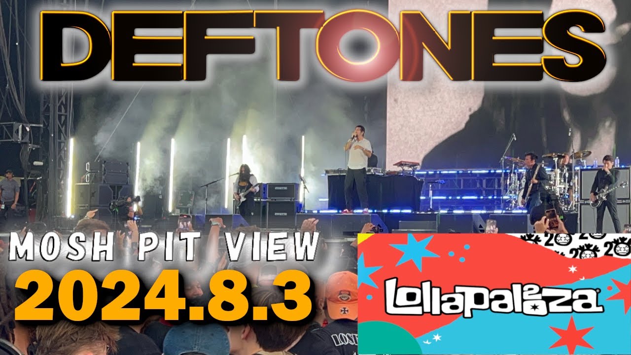 DEFTONES 2024. 8. 3 Full Show @Lollapalooza Chicago Day 3 - YouTube