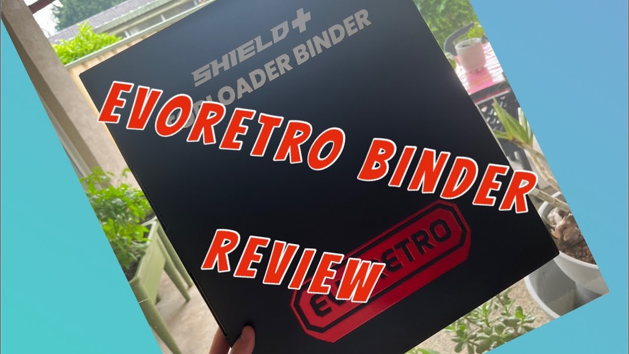 Evoretro Binder Review #cards #pokemon #music - YouTube