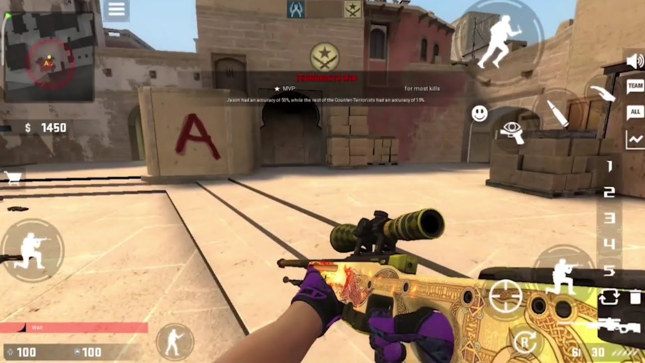 CS:GO Mobile Gameplay || CS:GO Mobile Leaks - YouTube