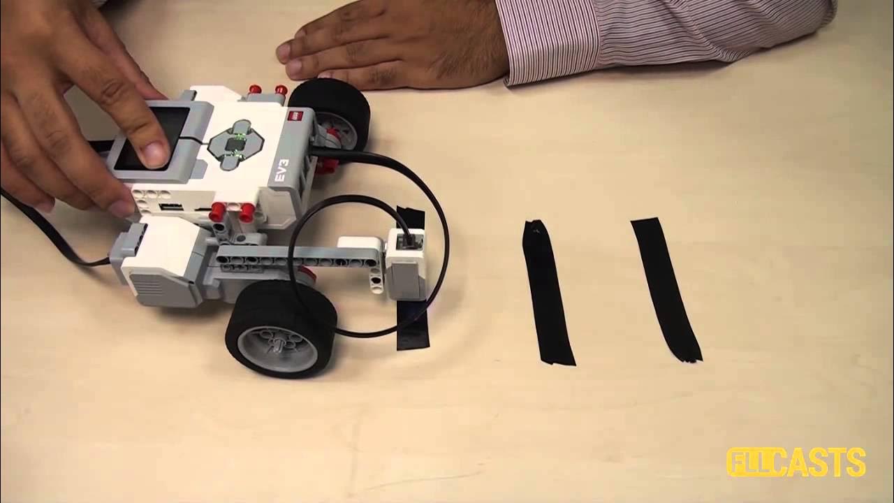 EV3 basics course. Color Sensor. Stop on third line. Hack (part 2 ...