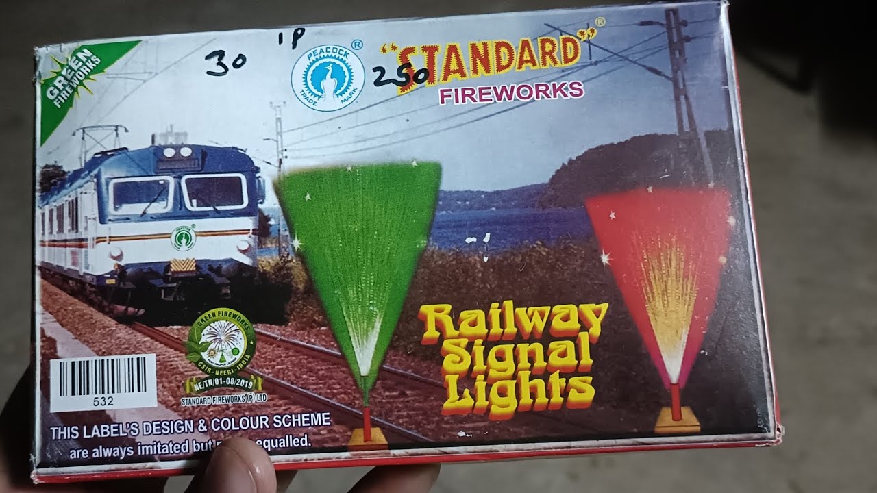 Railway Signal Light | Diwali Cracker | Railway Light Bumb | New ...
