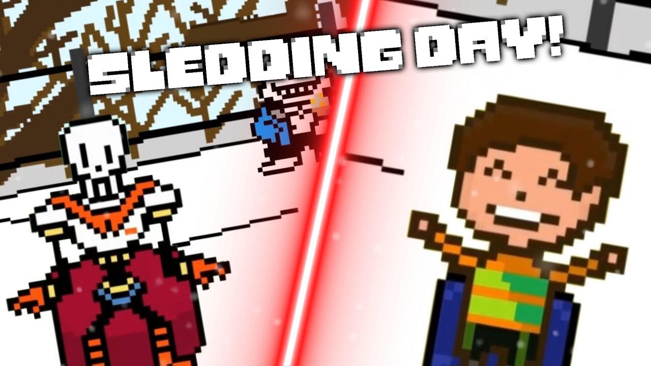 SLEDDING DAY ANIMATION!!! V2. -From Cattat100... - YouTube