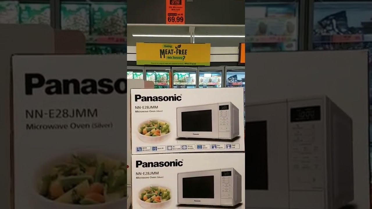 panasonic NN -E28JMM Microwave Oven ( Silver) on sale 2022 - YouTube