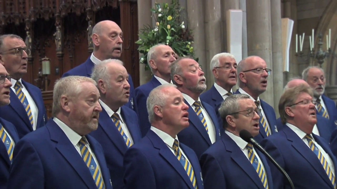 Barry Male Voice Choir at Cornwall Male Choir Competition - YouTube